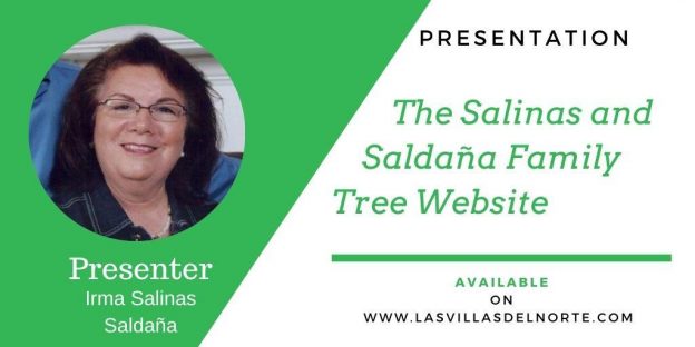 Presentation “The Salinas and Saldaña Family Tree Website”