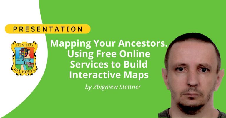 Presentation Announcement "Mapping Your Ancestors. Using Free Online ...