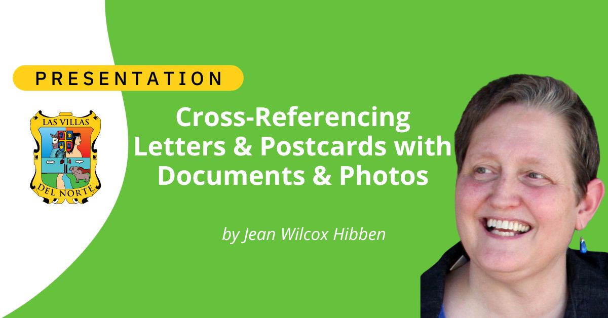 Cross‐Referencing Letters & Postcards with Documents & Photos – Las ...